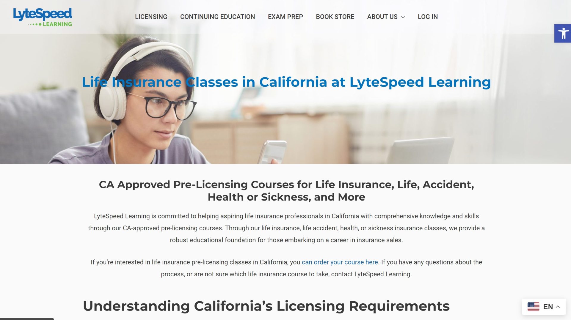 Lytespeed Learning: California Insurance Licensing Courses